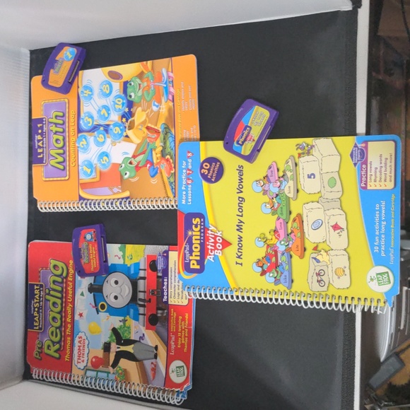 LeapFrog | Other | 3 Leap Frog Books With Programs | Poshmark